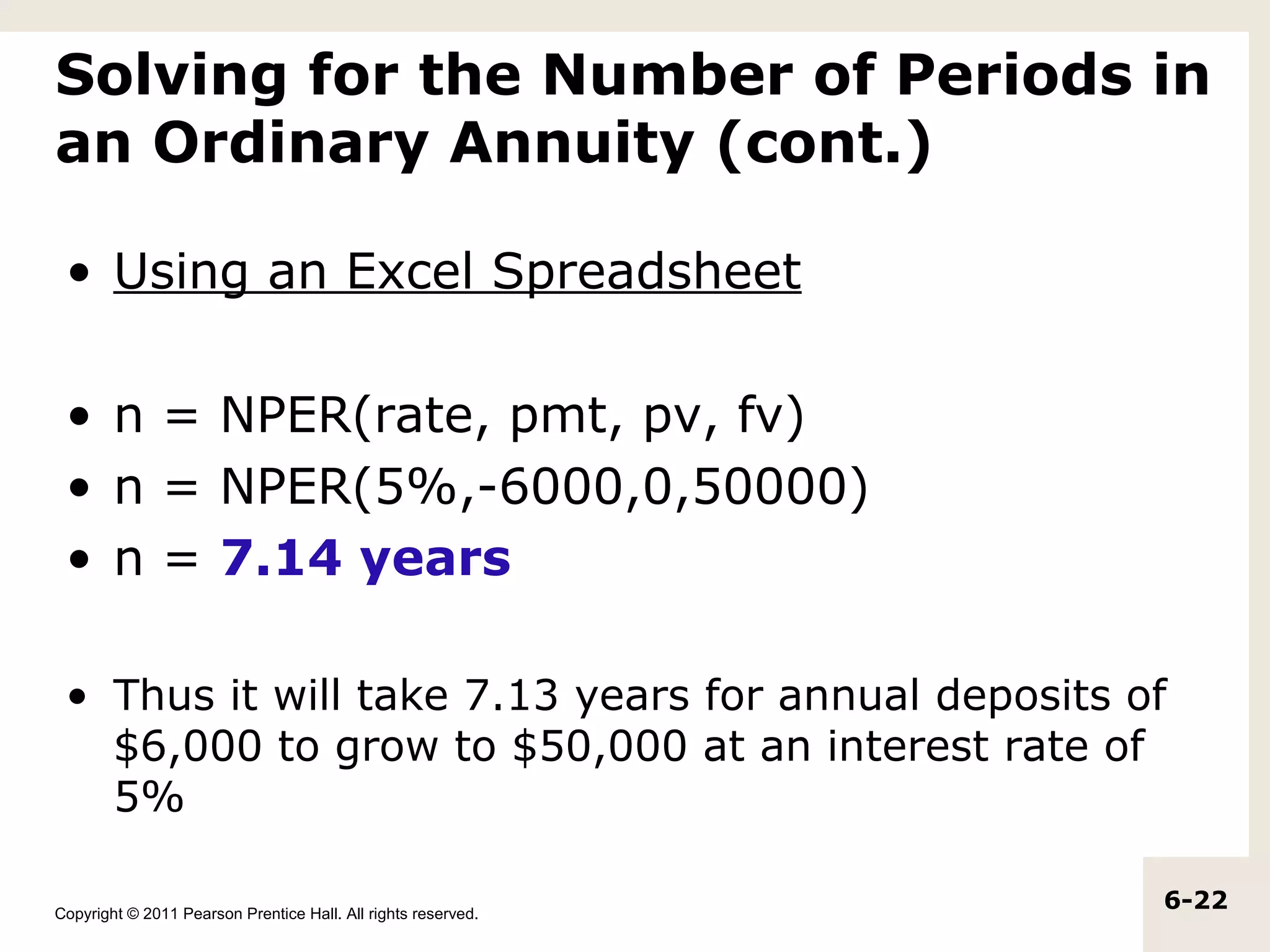 Chapter 6 Annuity Ppt