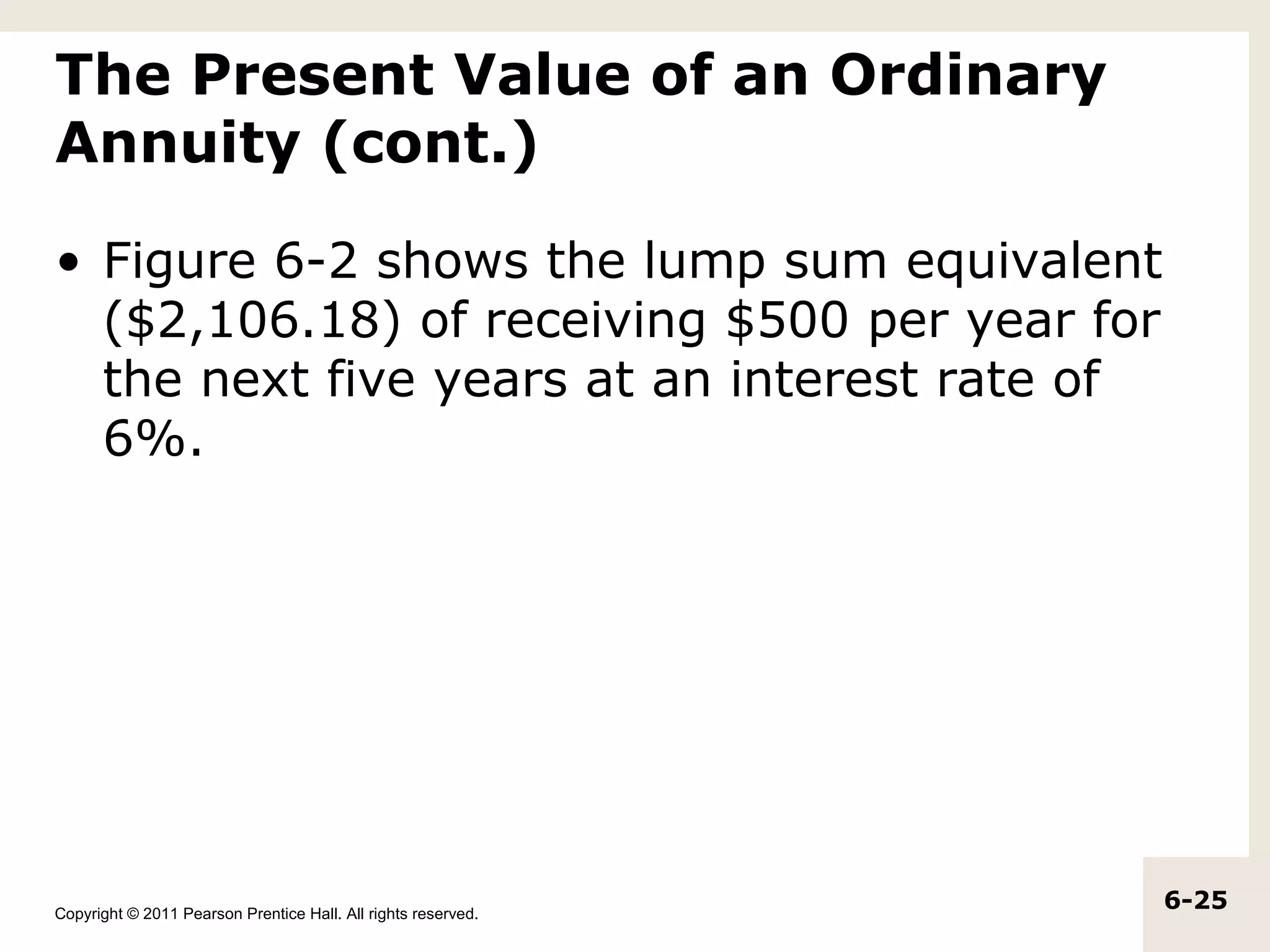Chapter 6 annuity | PPT