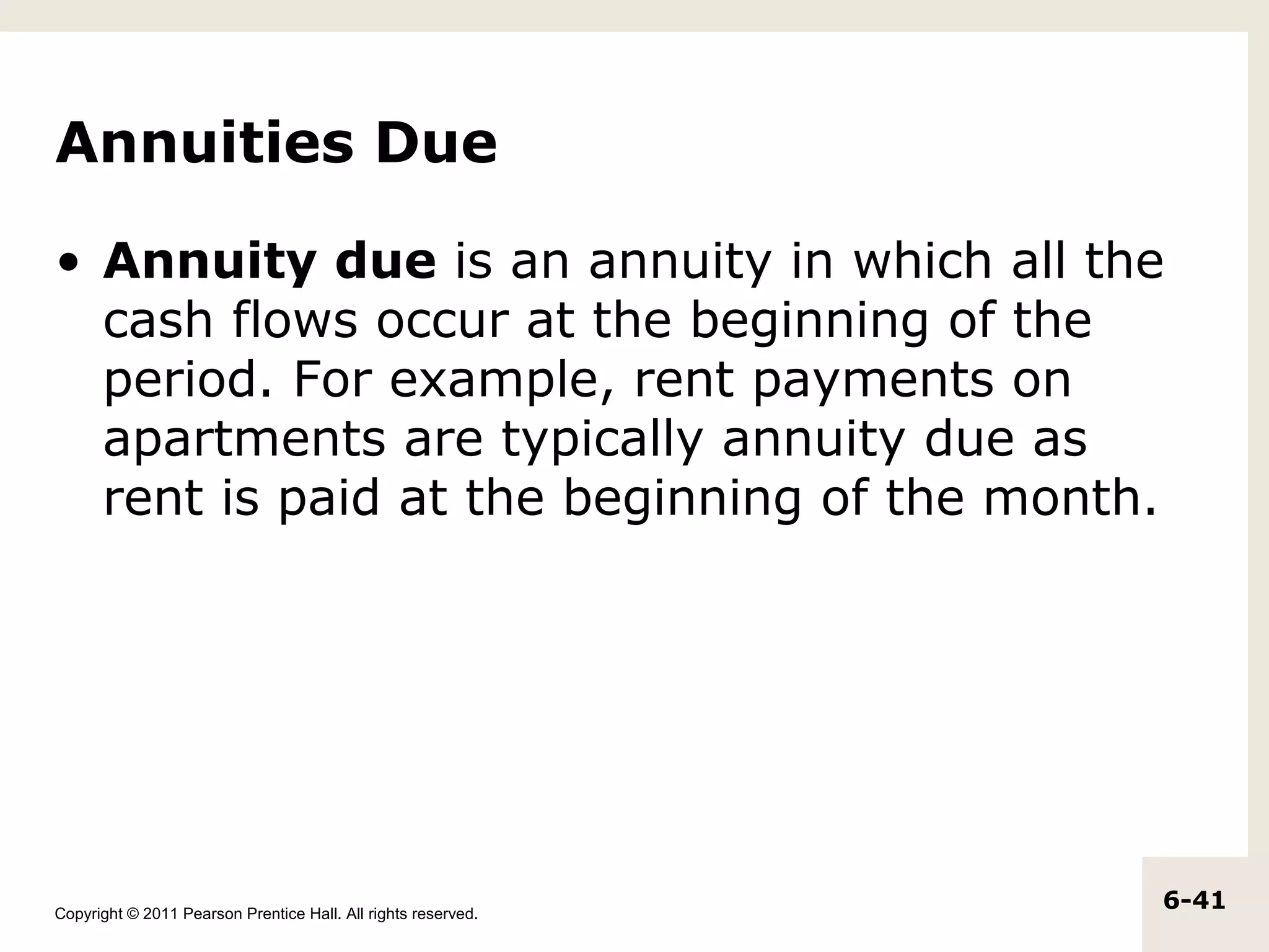Chapter 6 annuity | PPT