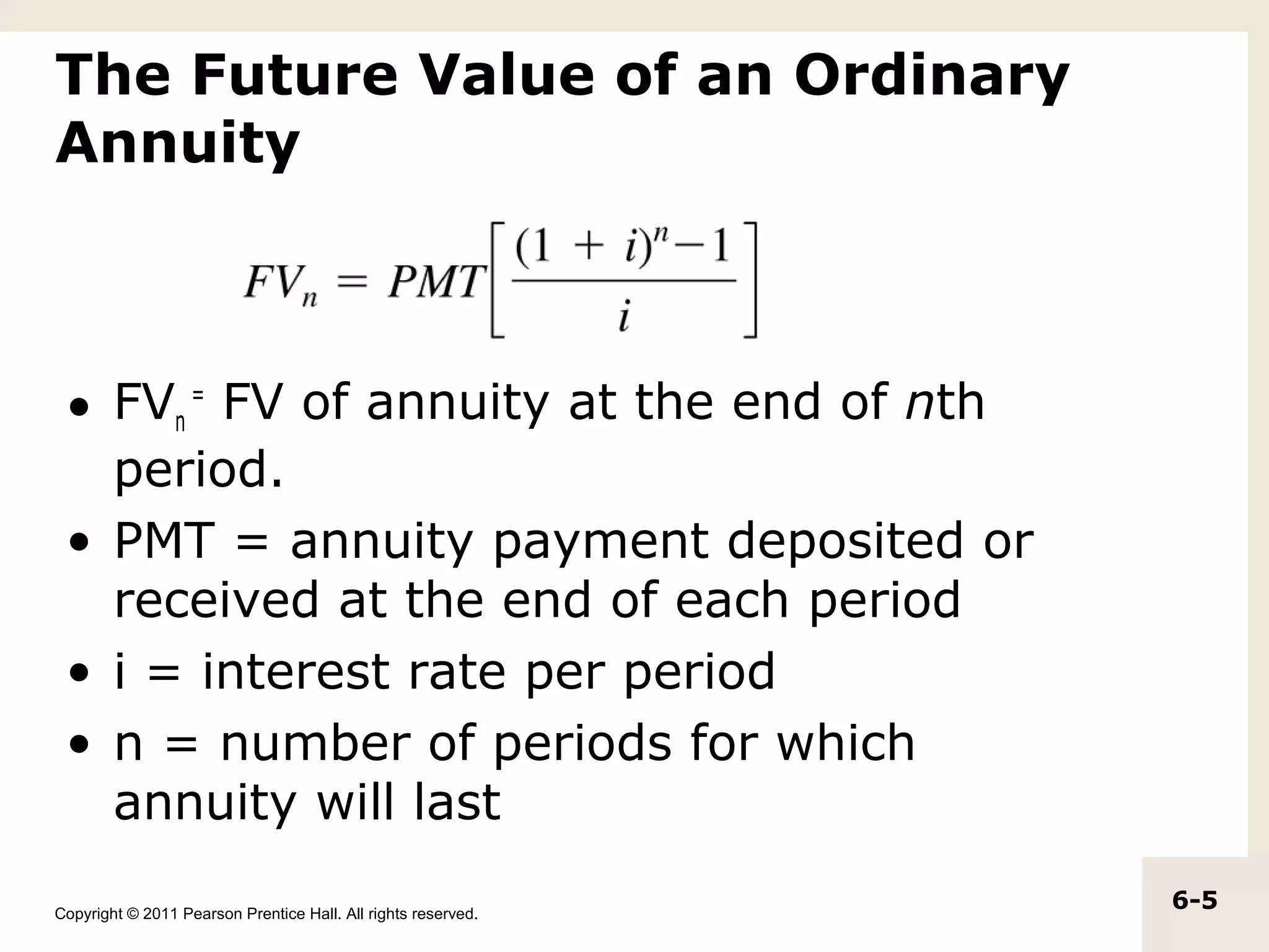 Chapter 6 Annuity Ppt