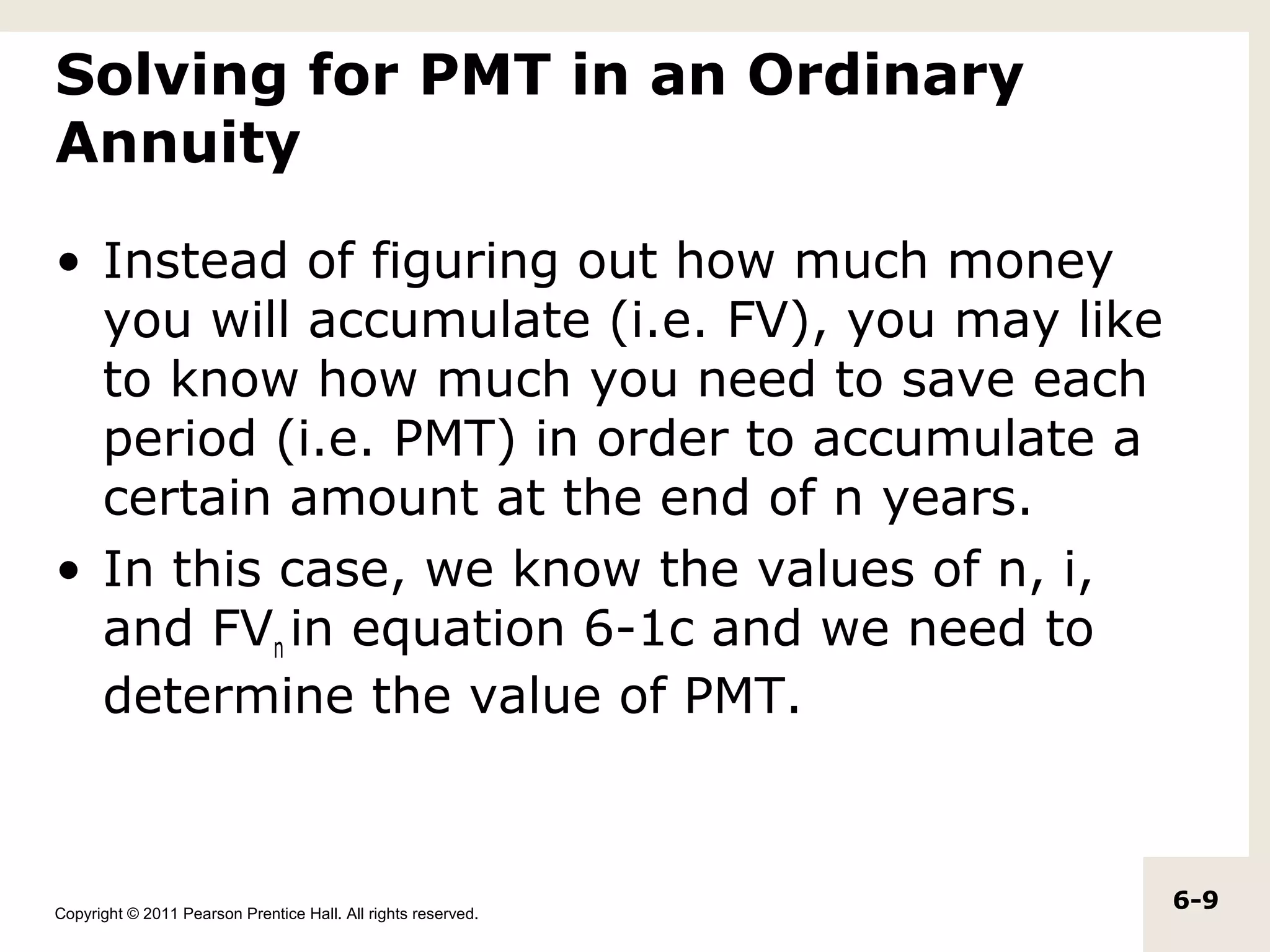 Chapter 6 annuity | PPT