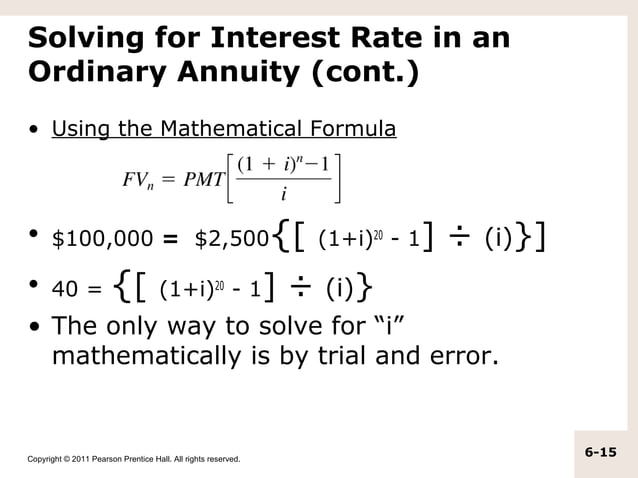 Chapter 6 annuity | PPT