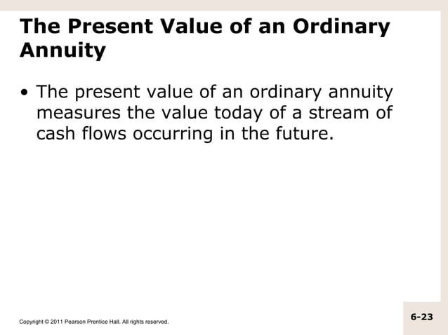 Chapter 6 annuity | PPT