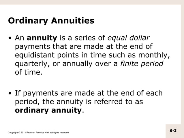 Chapter 6 annuity | PPT