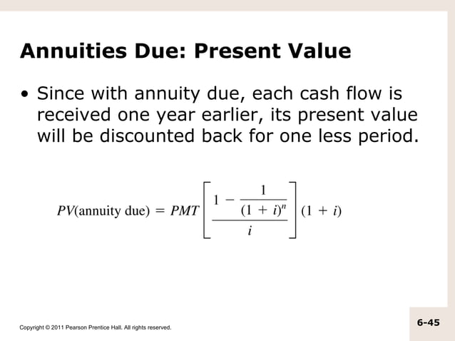 Chapter 6 annuity | PPT