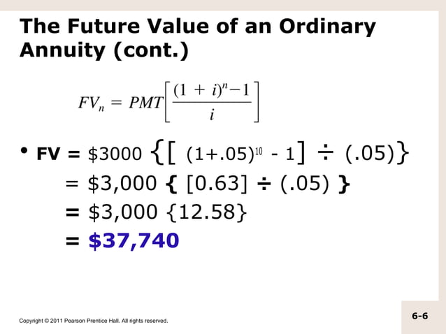 Chapter 6 annuity | PPT