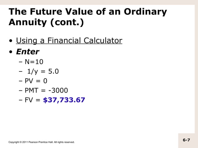 Chapter 6 annuity | PPT