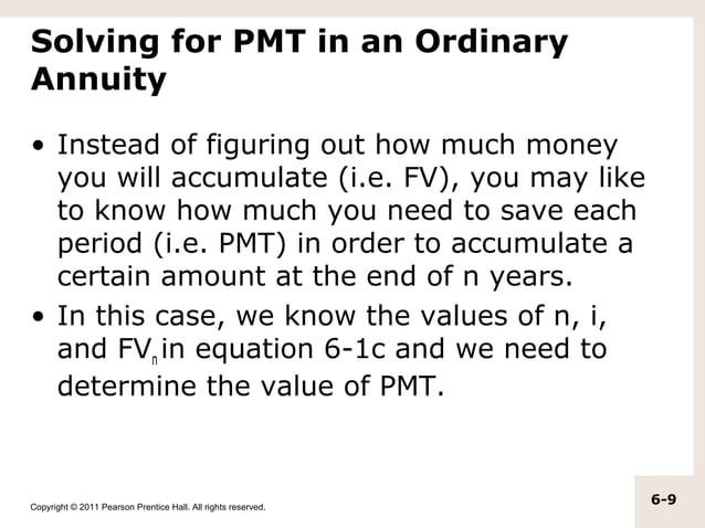 Chapter 6 annuity | PPT