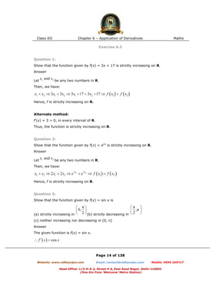 Chapter 6 application_of_derivatives | PDF