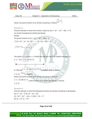 Chapter 6 application_of_derivatives | PDF