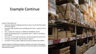 Chapter 6 Approaching the Problem Statement | PDF