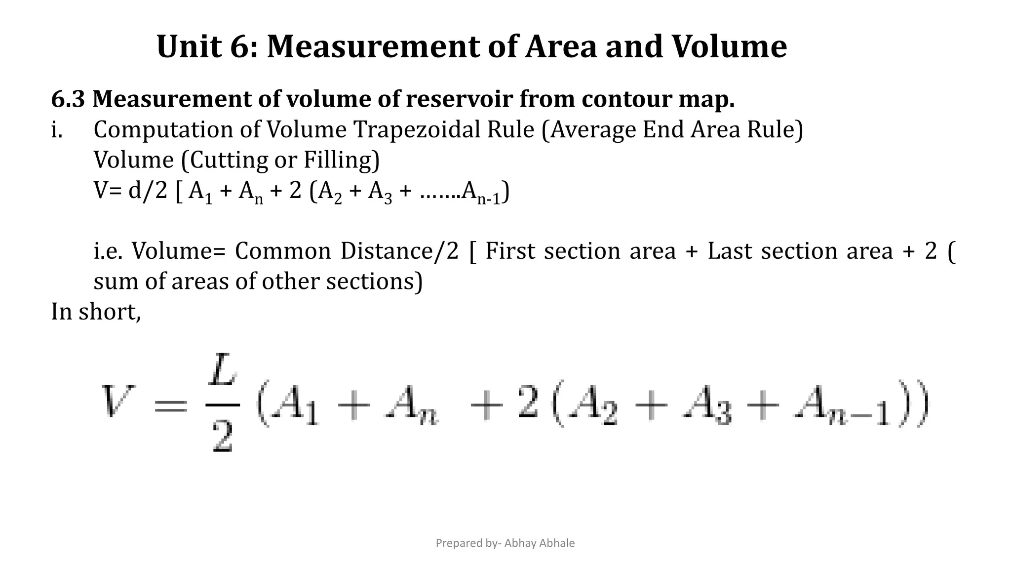 Chapter 6 area & volume measurement, Digital Planimeter | PPT