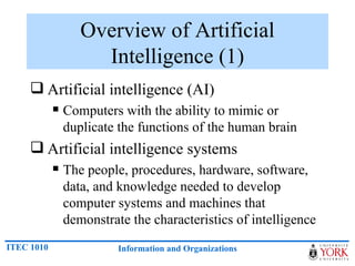 Chapter6 artificila intelligence_and_information | PPT