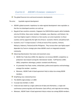 Chapter 6 asean | DOCX