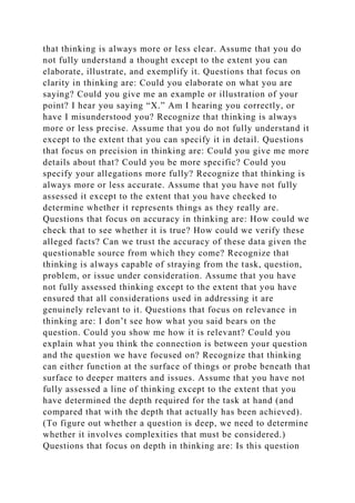 Chapter 6 Ask Questions That Lead to Good Thinking From what we ha.docx