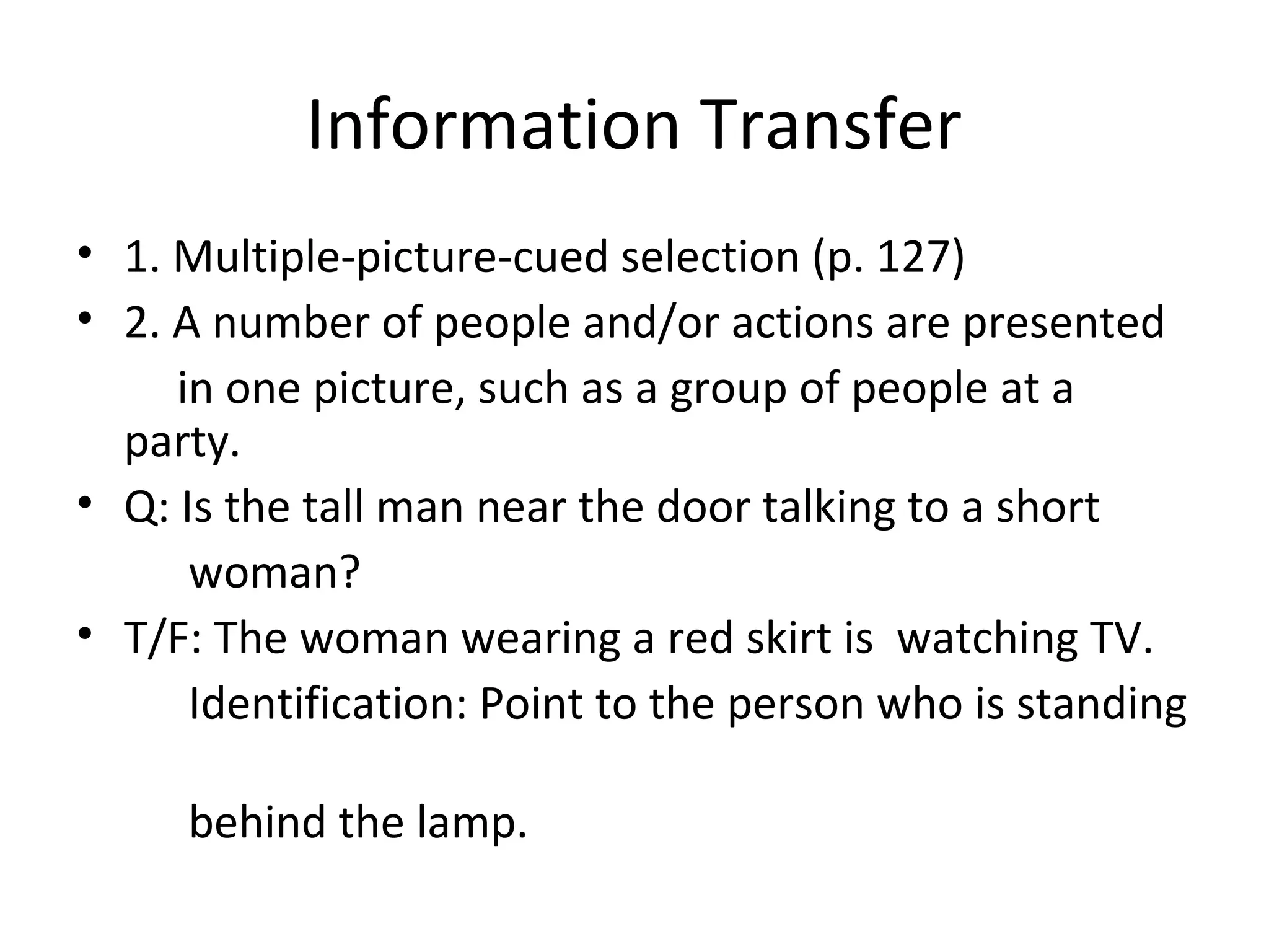 Chapter 6( assessing listening) | PPT