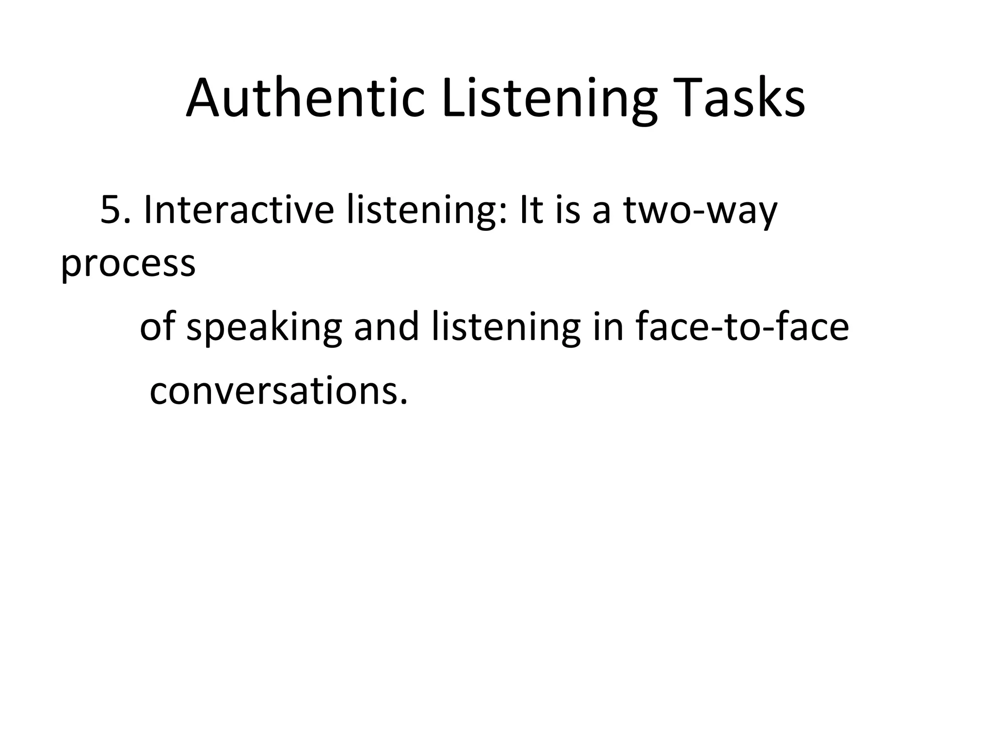 Chapter 6( assessing listening) | PPT
