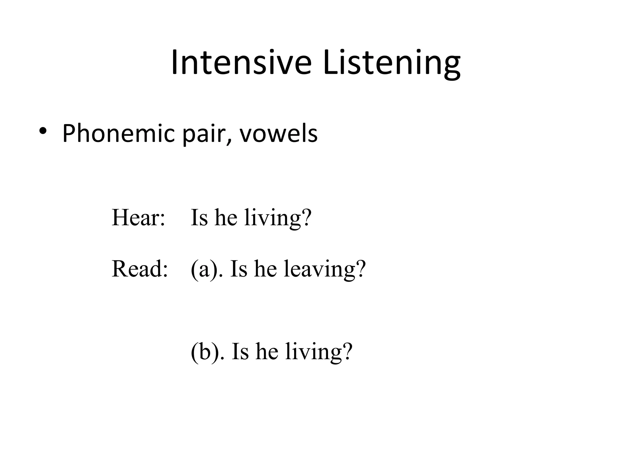 Chapter 6( assessing listening) | PPT
