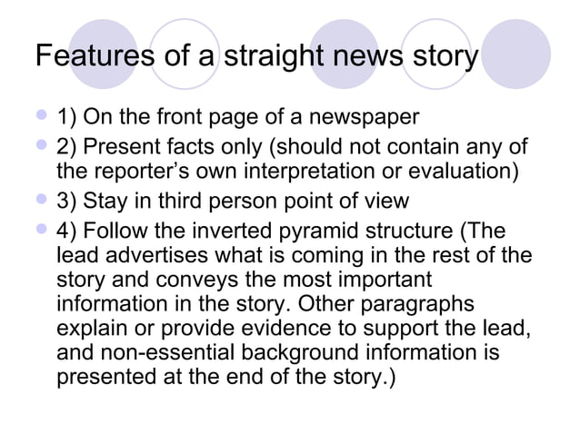Chapter 6 A Straight News Story chapter-6-a-straight-news-story