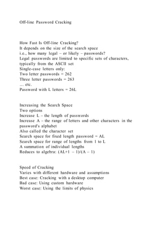 Chapter 6Authenticating PeopleChapter 6 OverviewThe th | PDF