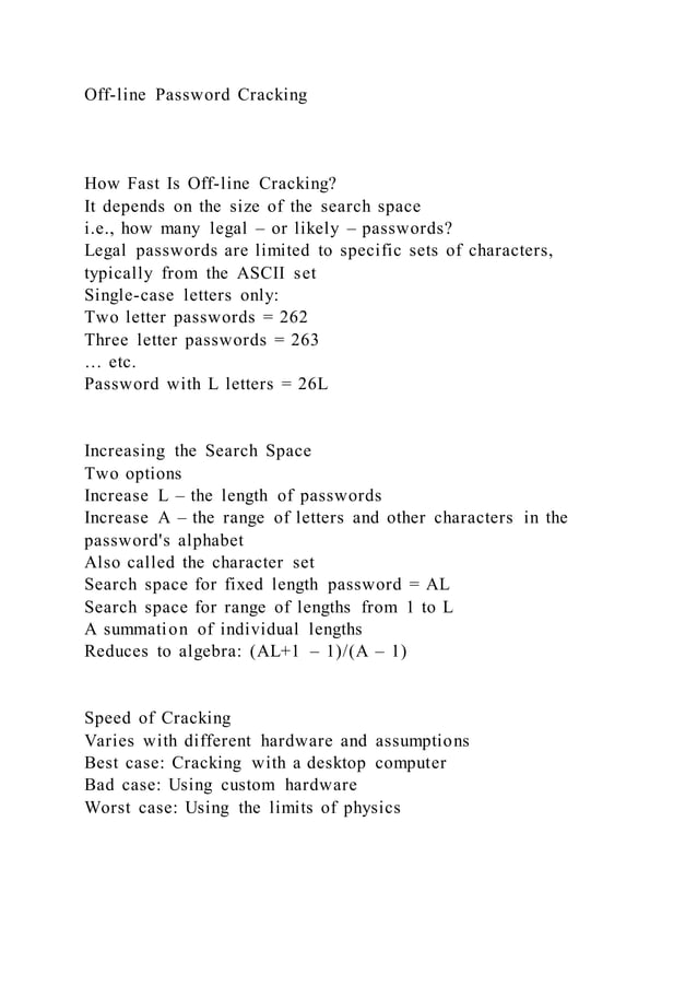 Chapter 6Authenticating PeopleChapter 6 OverviewThe th | PDF
