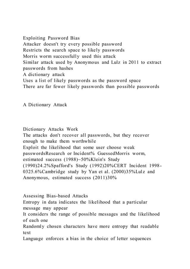 Chapter 6Authenticating PeopleChapter 6 OverviewThe th | PDF