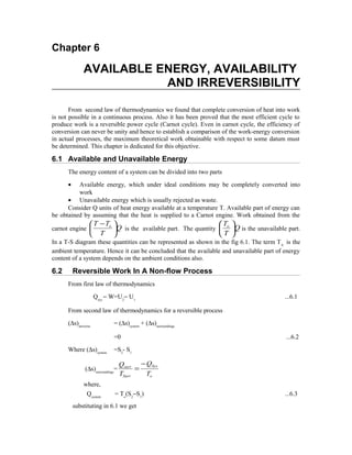 Chapter 6 availability | PDF