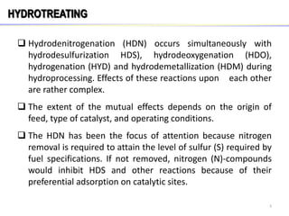Chapter 6b -_hydrotreating_hds_catalyst | PPT