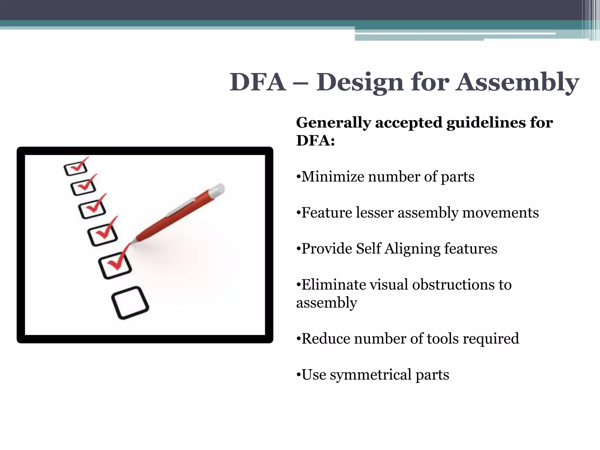 Chapter 6 basic design for assembly | PPTX