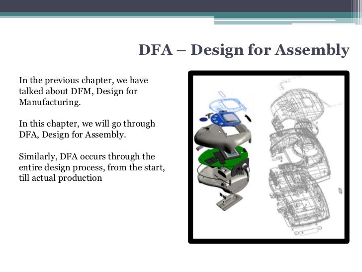 Chapter 6 Basic Design For Assembly