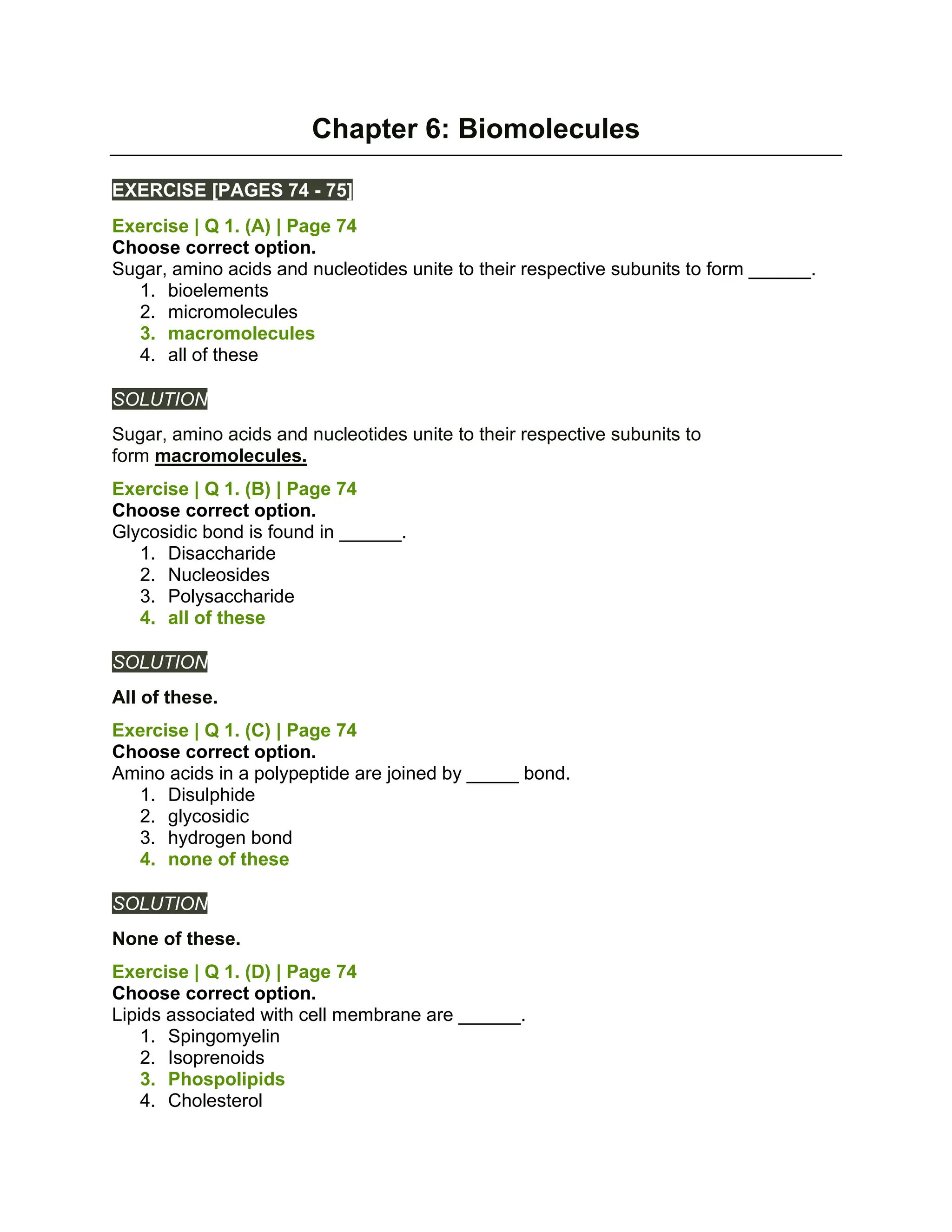 11th chapter 6 biomolecules excercise.pdf