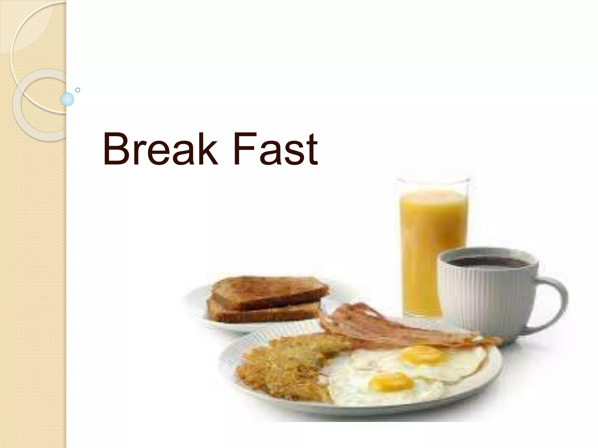 breakfast | PPTX