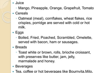 breakfast | PPTX