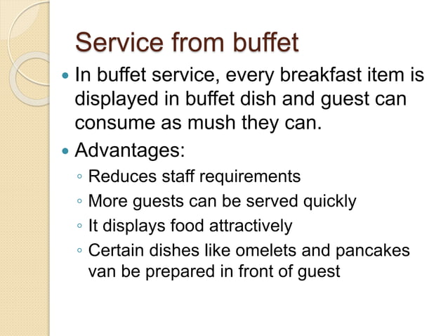 breakfast | PPTX | Desserts and Baking | Food & Drink