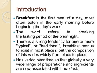 breakfast | PPTX
