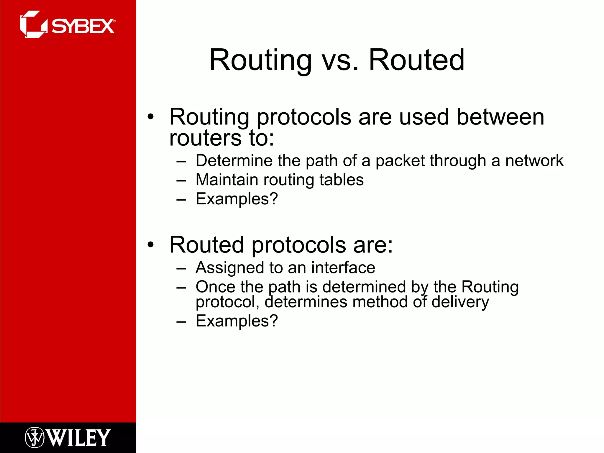 Chapter6ccna | PPT | Computer Networking | Computing