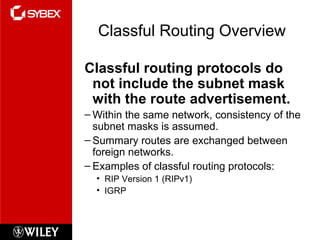 Chapter6ccna | PPT | Computer Networking | Computing