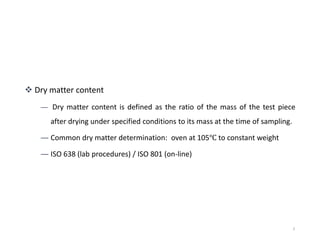 chemical analysis in pulp | PPTX