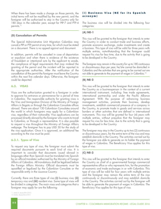 Colombian immigration regime | PDF