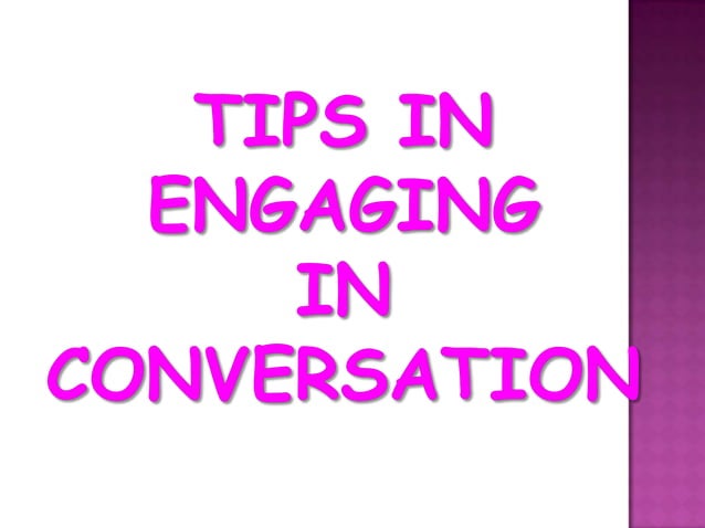 Communication and one-on-one conversation | PPTX | Resume Writing and ...