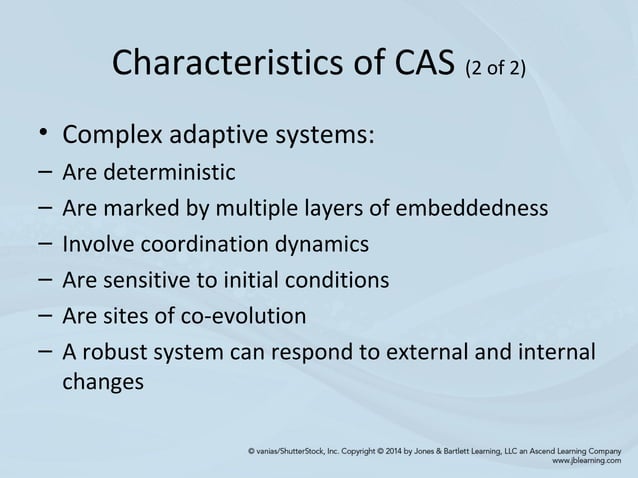 Chapter 6 complexity science and complex adaptive systems | PPT