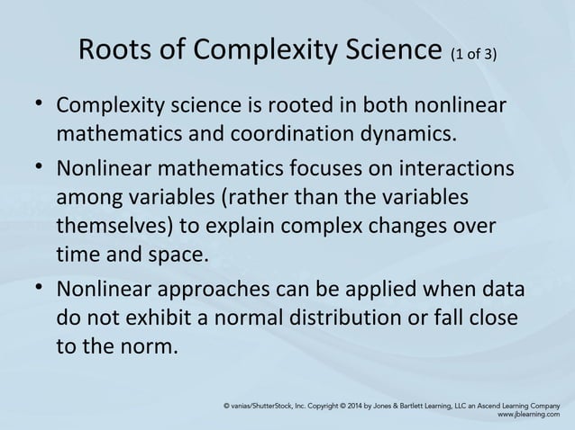 Chapter 6 complexity science and complex adaptive systems | PPT