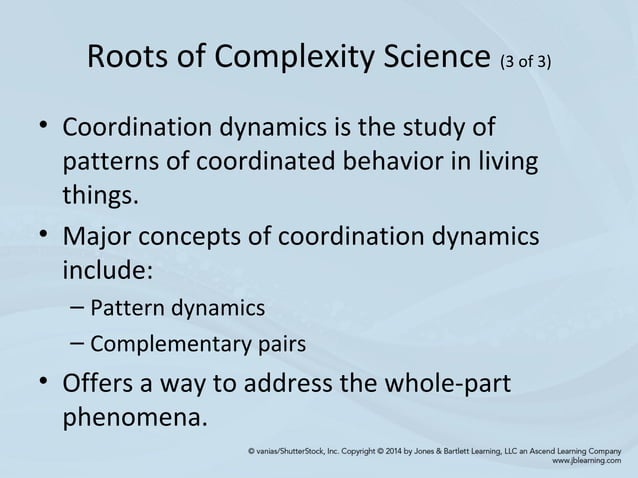Chapter 6 complexity science and complex adaptive systems | PPT