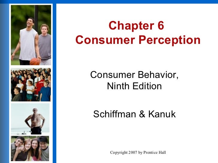 Chapter 6 Consumer Perception