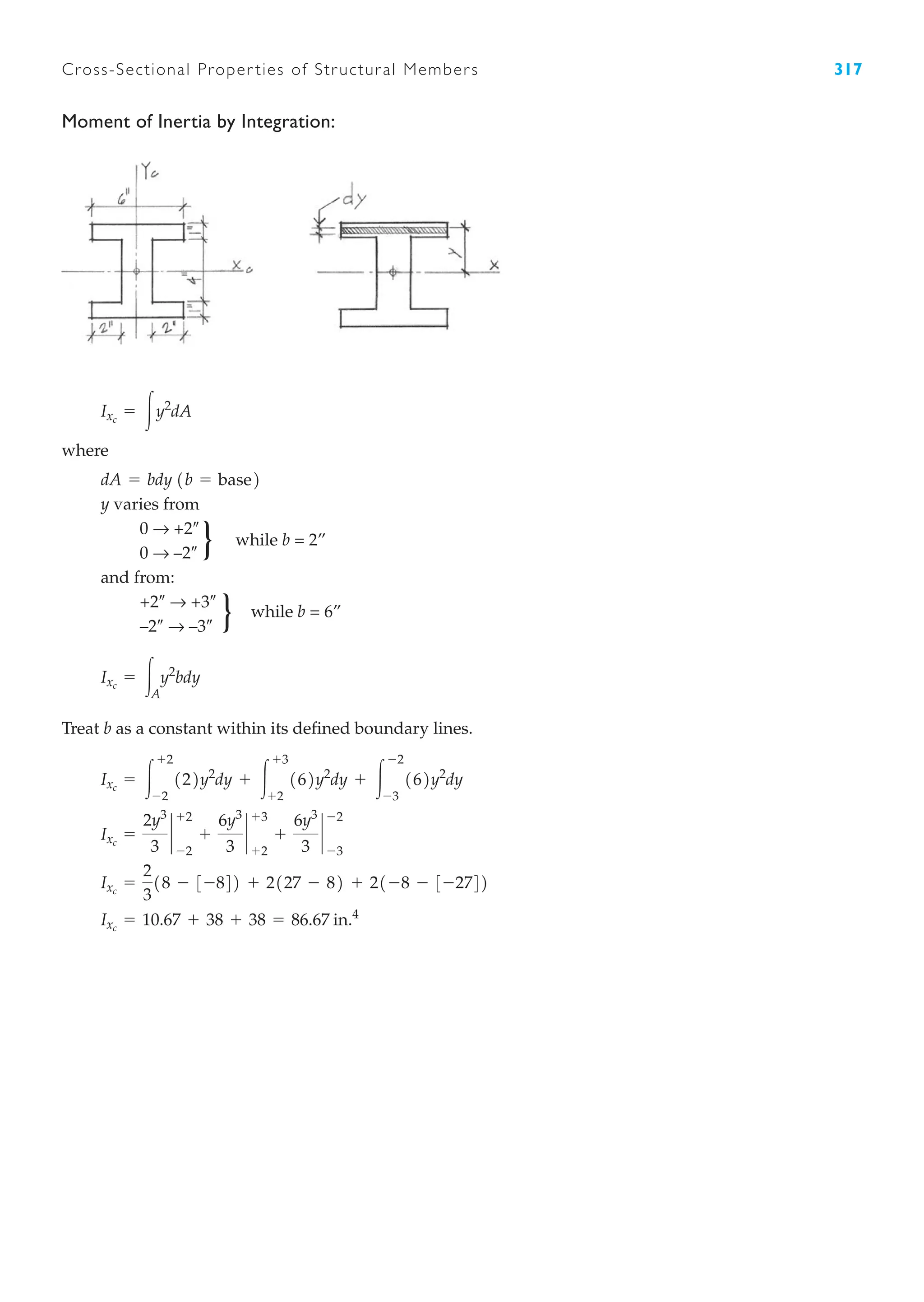cross sectional properties of structural members | PDF