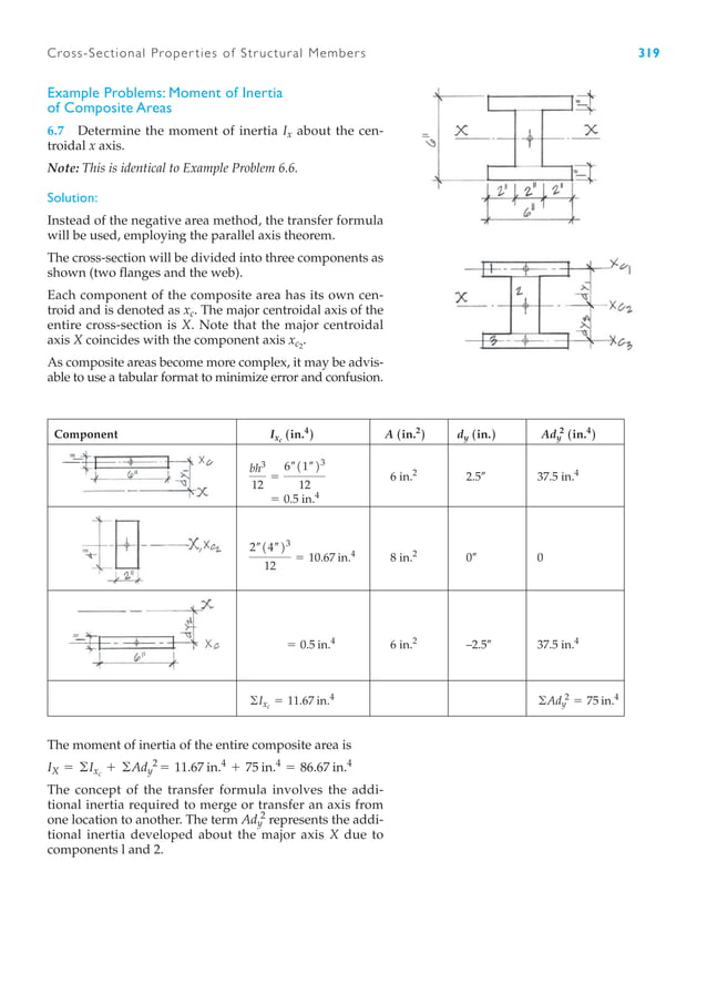 cross sectional properties of structural members | PDF | Geography ...