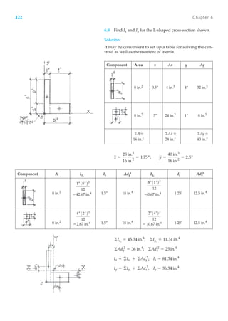 cross sectional properties of structural members | PDF