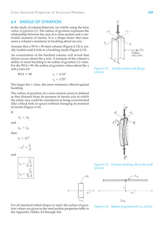 cross sectional properties of structural members | PDF