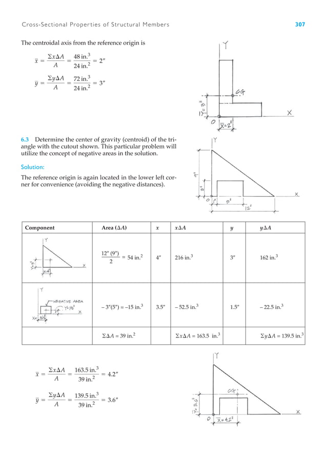 cross sectional properties of structural members | PDF | Geography ...