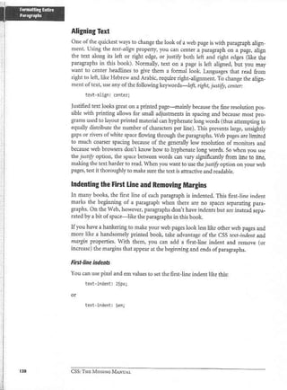 Chapter 6 css text | PDF